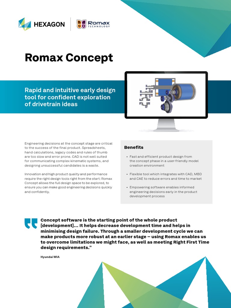 Romax Concept | PDF | Computer Aided Design | Engineering