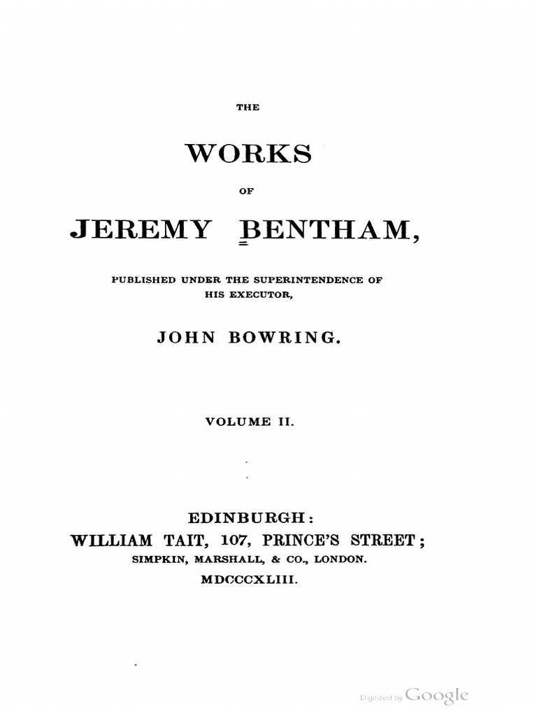 Bentham, Anarchical Fallacies | PDF
