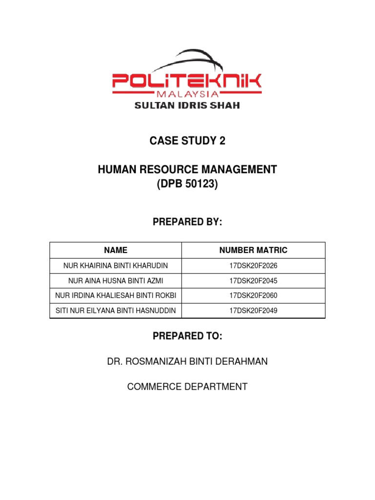 Case Study 2 Human Resource | PDF | Strike Action | Arbitration