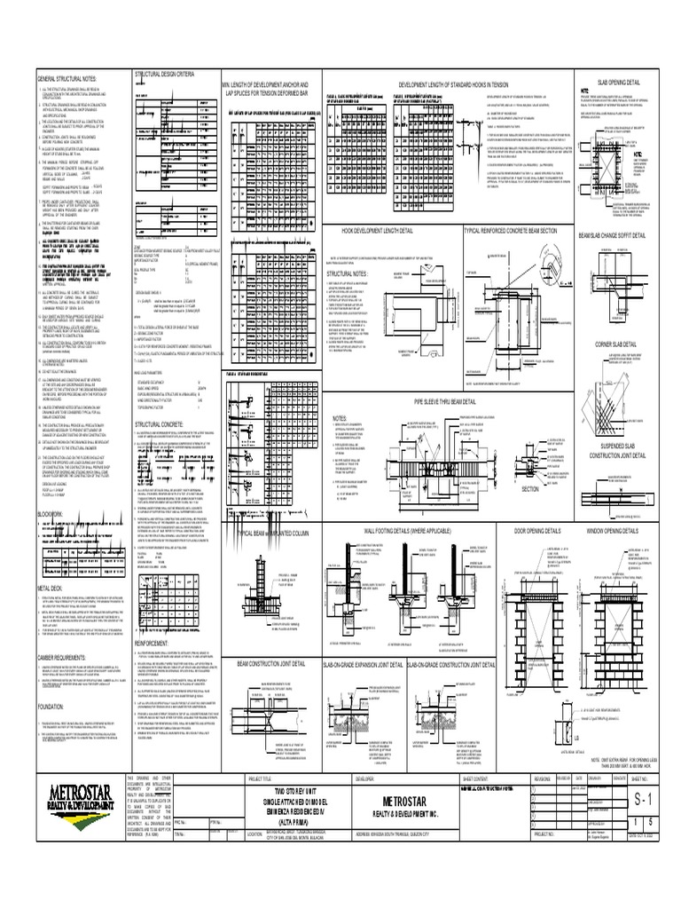 Alta Prima Conv S-1 | PDF | Beam (Structure) | Structural Engineering