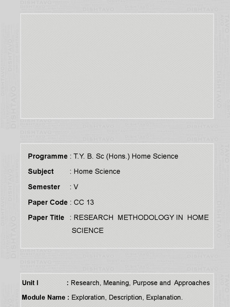 M1 Research Methodology | PDF | Methodology | Scientific Method