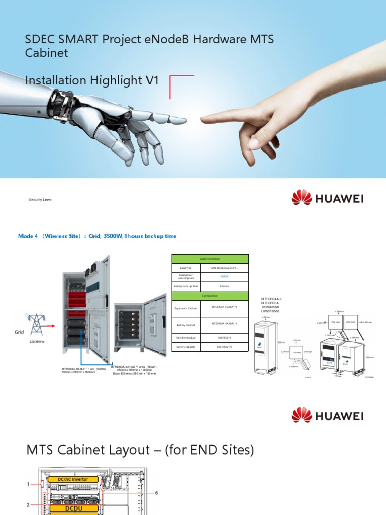 MTS Cabinet Installation Overview | PDF