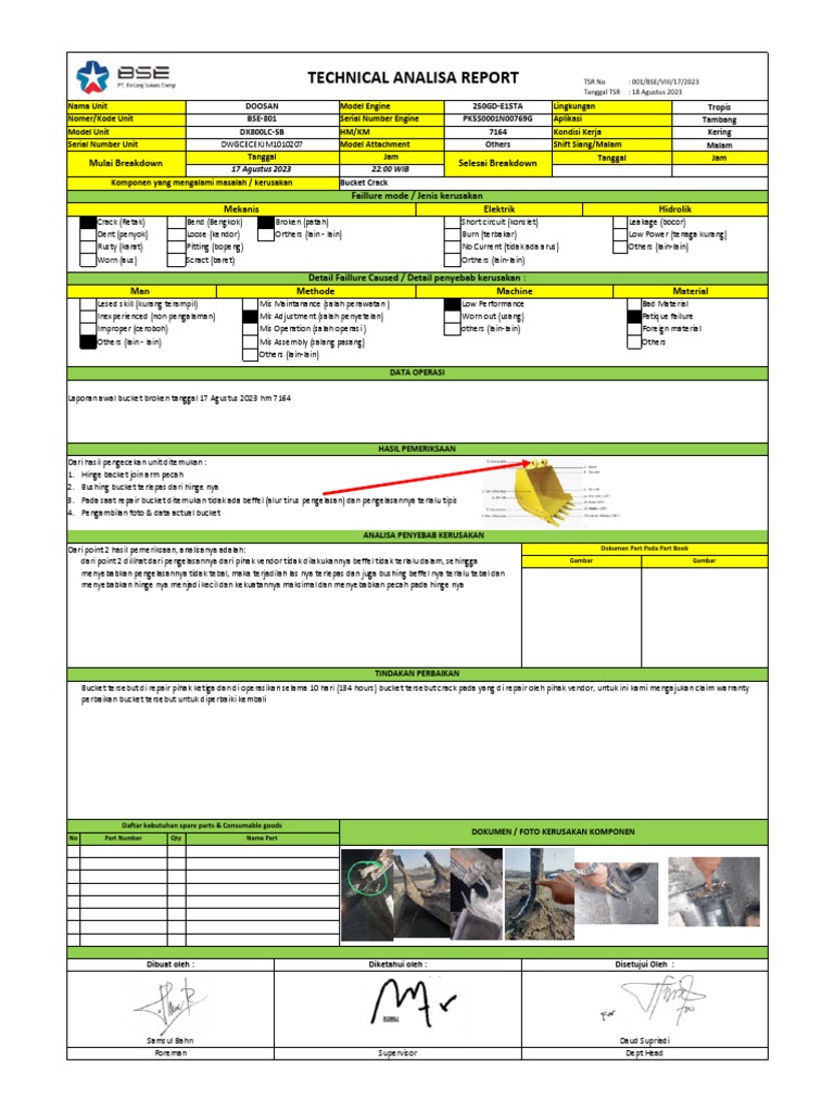 TAR Bucket BSE 801 | PDF