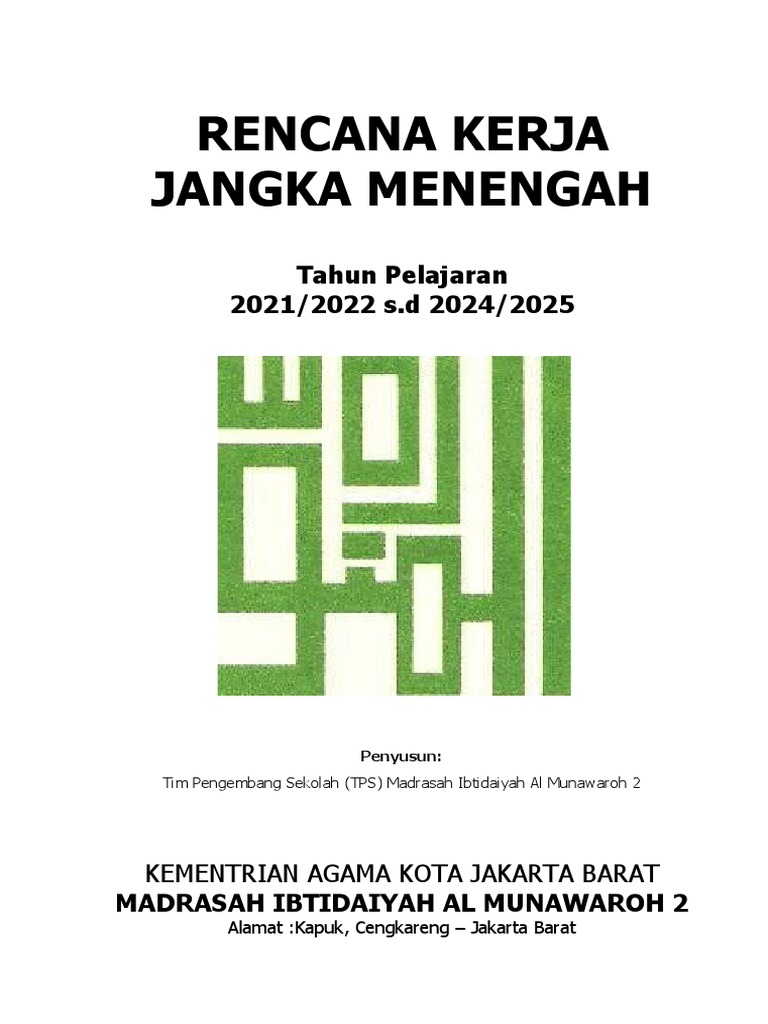 RKJM 2021-2025 | PDF | Karier & Perkembangan