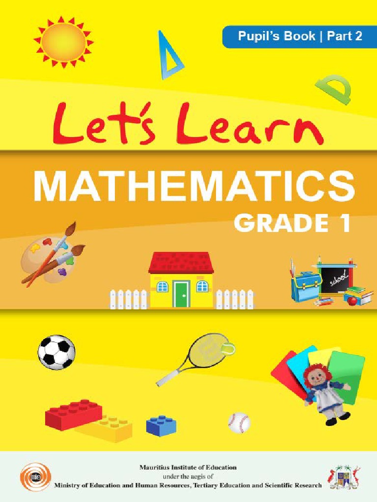 Maths Grade 1 Part 2 Pupils Book Pdf Shape Rupee