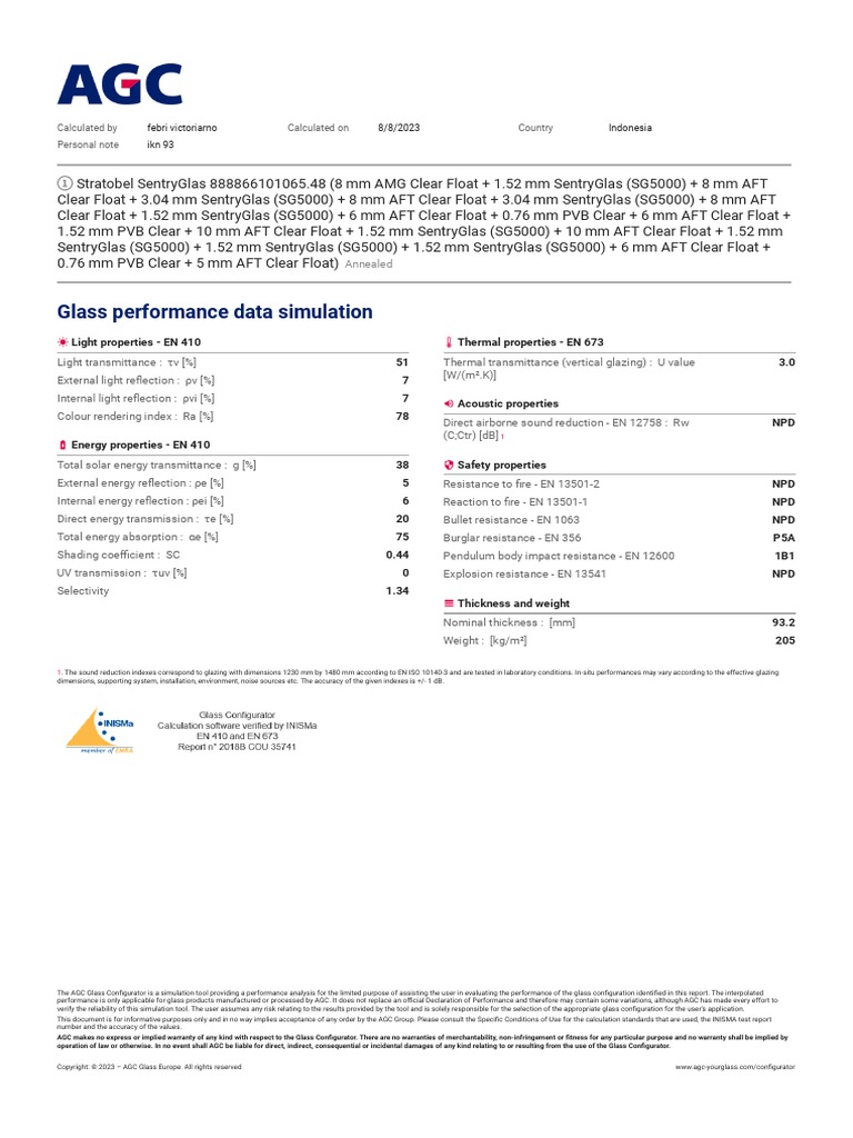 Glass-Configurator-Datasheet-2023-08-08 | PDF | Glasses | Accuracy And ...