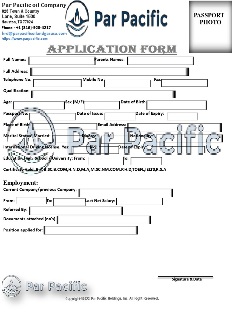 Par Pacific Oil and Gas USA | PDF