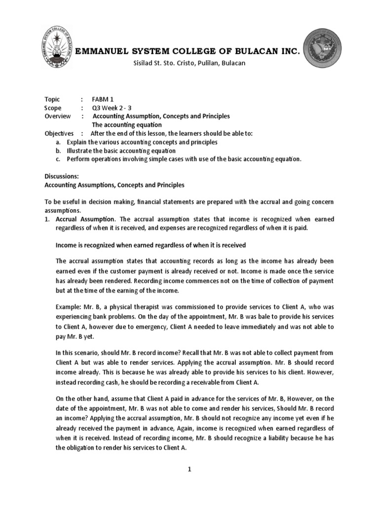 FABM 1 On Line Modules Week 2 3 | PDF | Business | Law