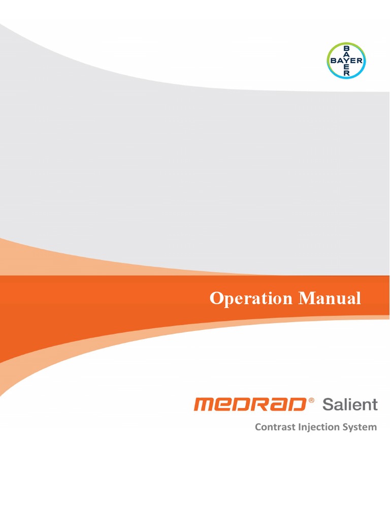 MN040010 Rev B Salient Operation Manual - English | PDF | Syringe | Electrical Connector