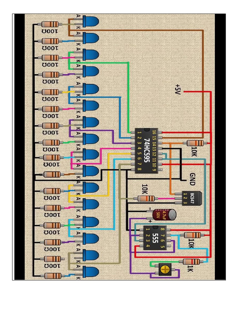 Rangkaian Lampu Led Berjalan | PDF Rangkaian Lampu Led Berjalan | PDF