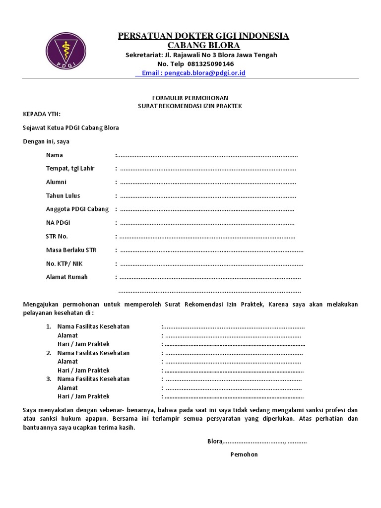 Form Rekomendasi Sip 2 | PDF | Karier & Perkembangan Form Rekomendasi Sip 2 | PDF | Karier & Perkembangan