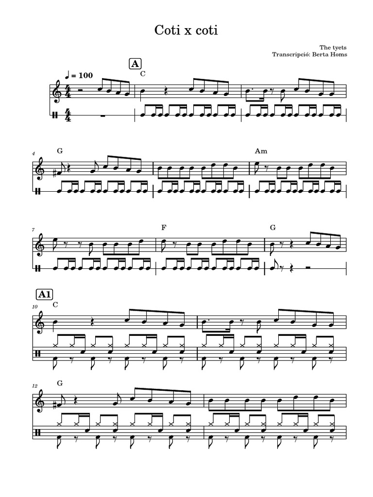 Coti X Coti - The Tyets | PDF