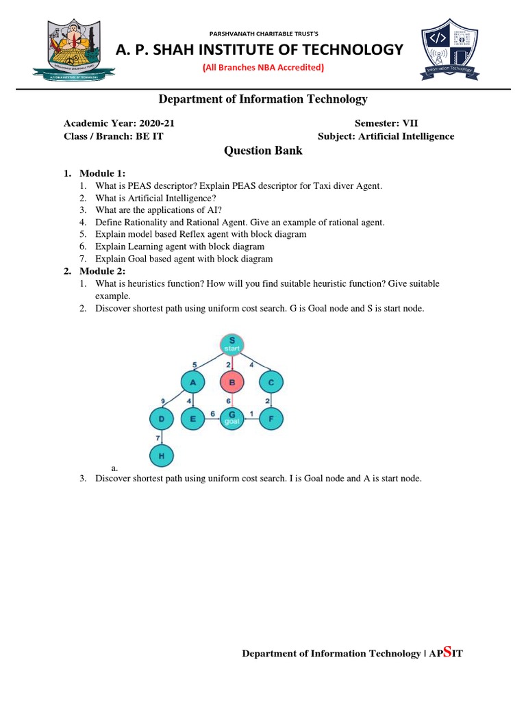 Question Bank 2021-22 | PDF | Algorithms And Data Structures | Cognition