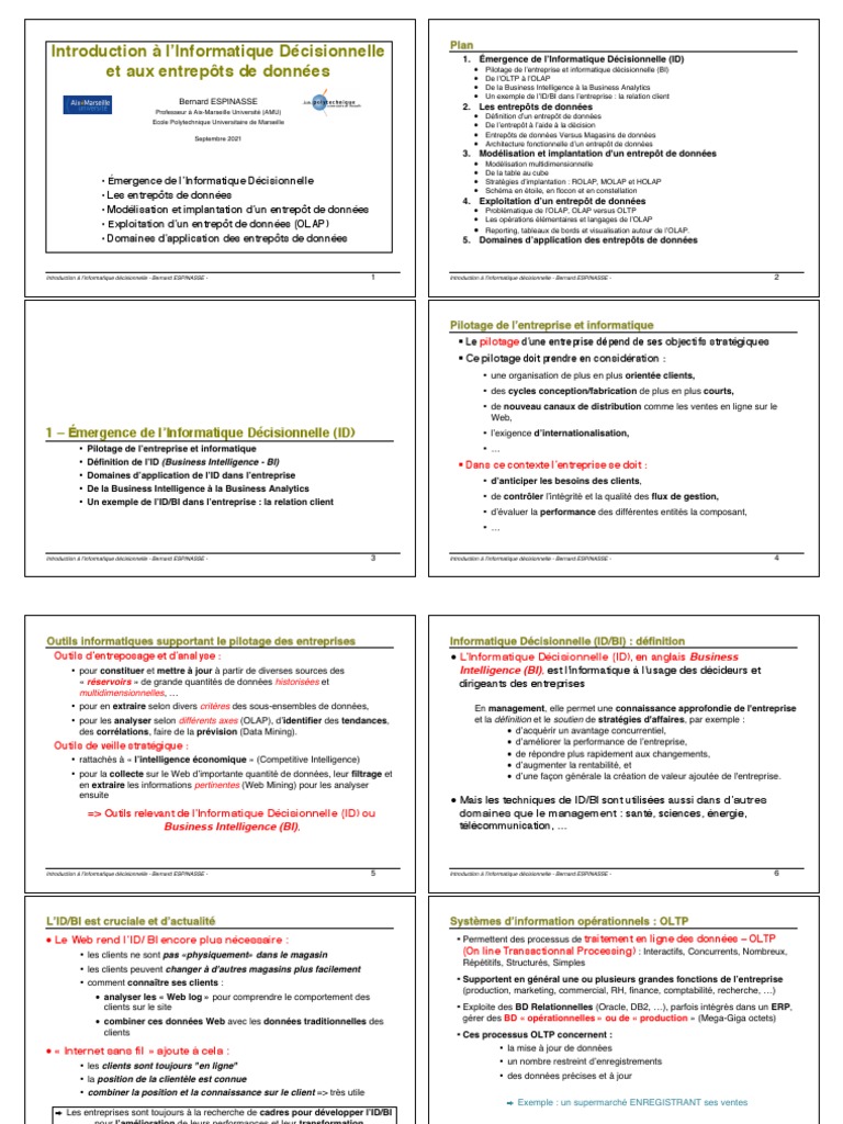 Intro BI DW 4p | PDF