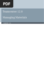 Teamcenter Integrated Material Management | PDF | Menu (Computing) | Graphical User Interfaces