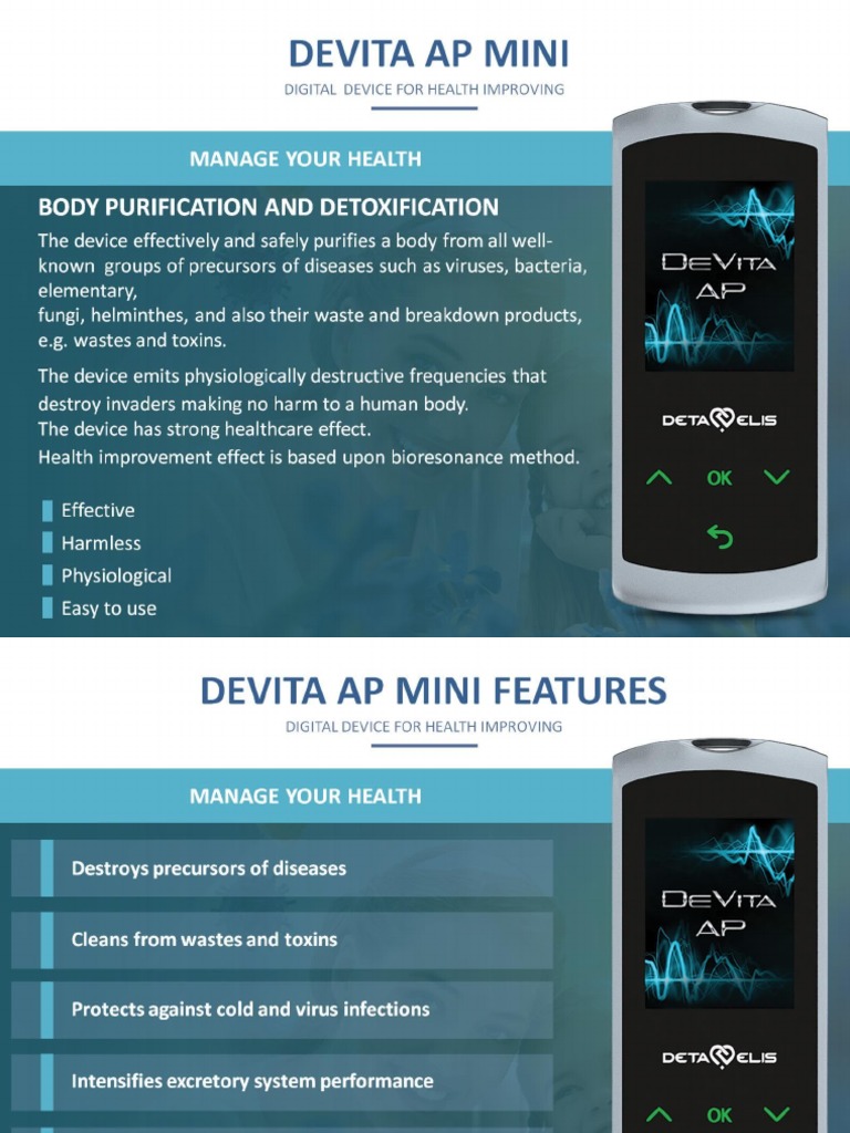 DeVita AP-mini en | PDF