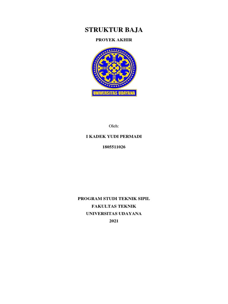 Edit-Yudi Permadi - Projek Akhir Baja | PDF Edit-Yudi Permadi - Projek Akhir Baja | PDF