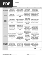 Advertising Rubric | PDF | Advertising | Communication