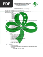 GSP English and Tagalog | PDF