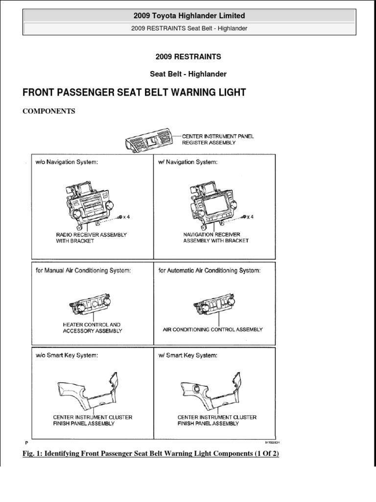 Restraints | PDF | Seat Belt | Airbag