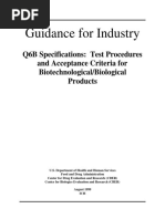 ICH Q6A Guideline | PDF | Solubility | Bioavailability