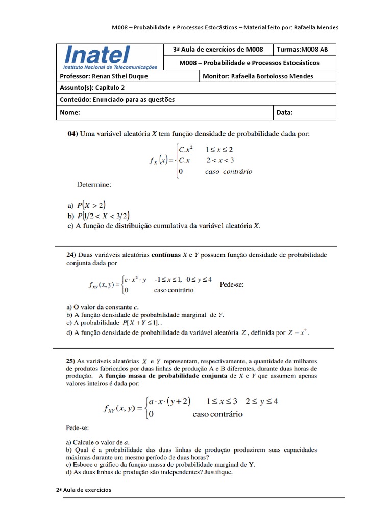 Ex03 - Casos Especiais | PDF