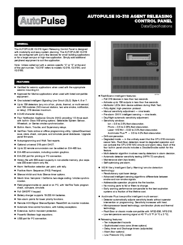 Autopulse Iq-318 | PDF | Equipment | Electricity