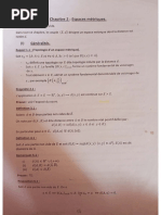 Elmoufid 1er Bac SM Algébre Et Géometrie | PDF