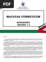 Final Matatag Makabansa CG 2023 Grades 1-3 | PDF