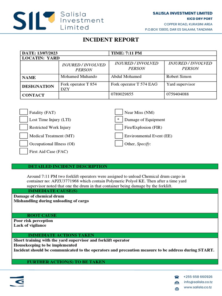 Incident Flash Report | PDF