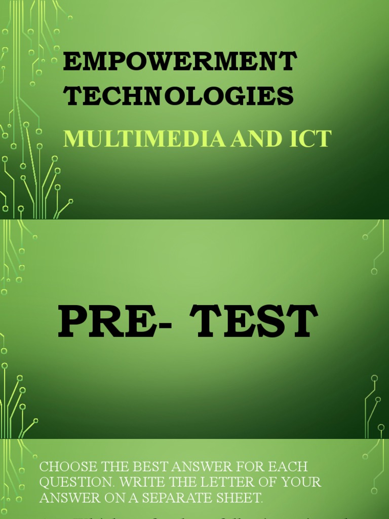 Multimedia and ICT | PDF | Multimedia | Educational Technology