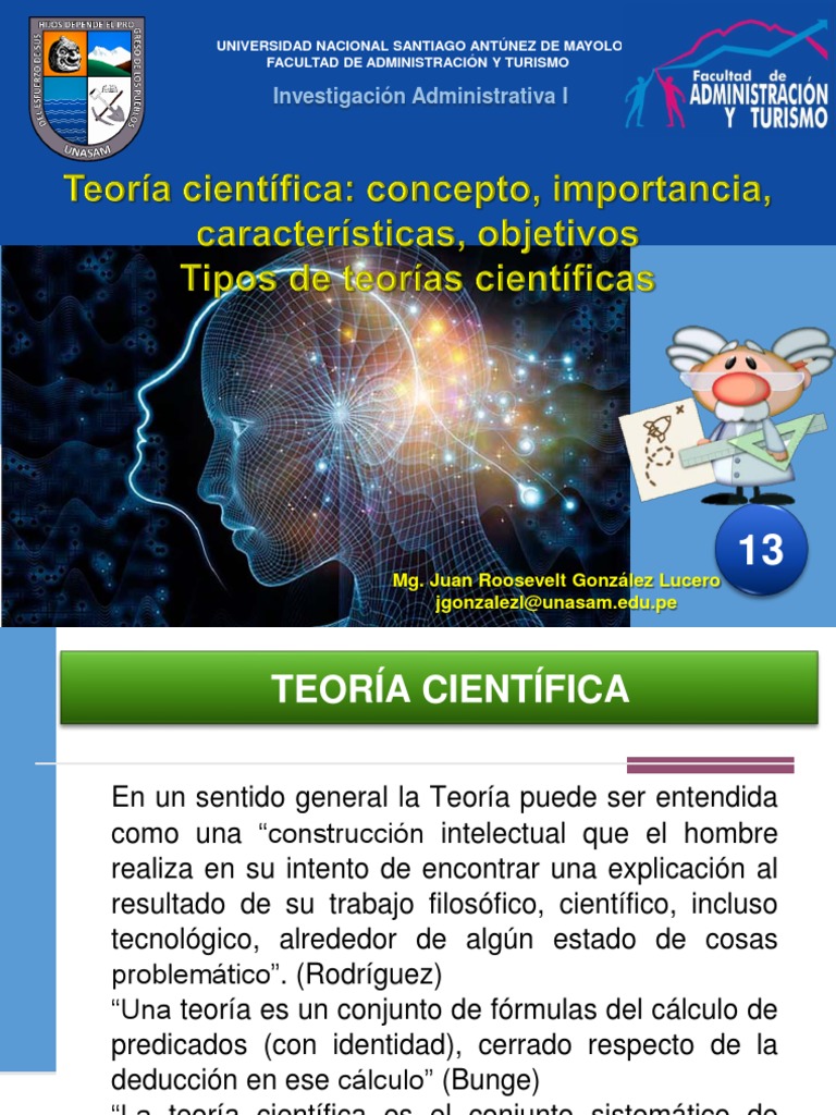 13 Teoría Científica Concepto, Importancia, Características, Objetivos Tipos de Teorías ...