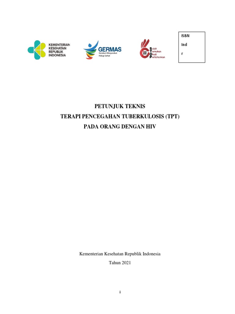Petunjuk Teknis TPT Pada HIV | PDF