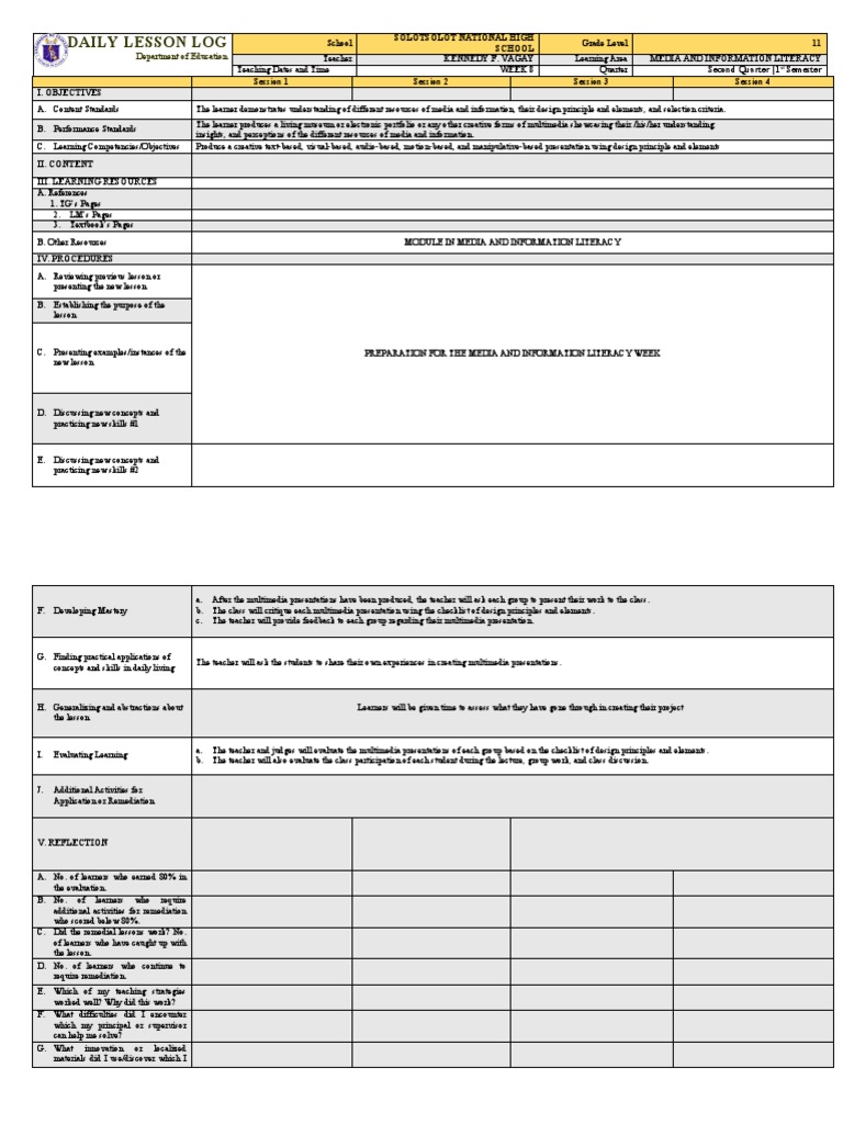Pending-1685579884-Dll MIL QUARTER 2 WEEK 8 | PDF | Multimedia | Learning