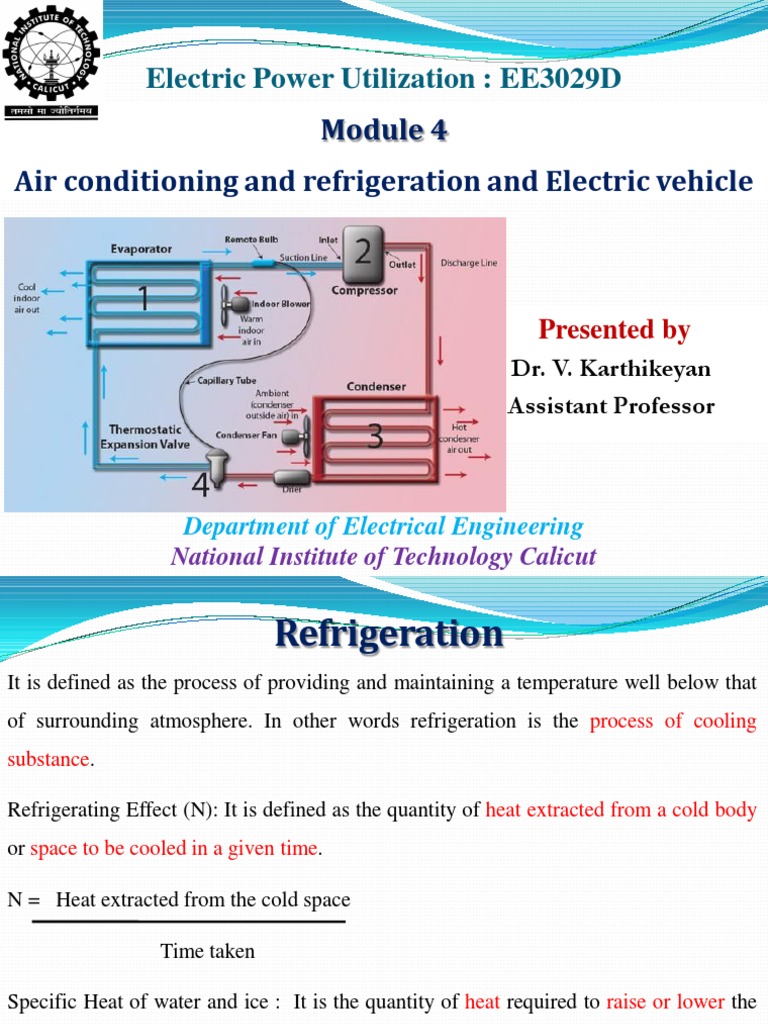 Module 4 Pdf Refrigerator Air Conditioning