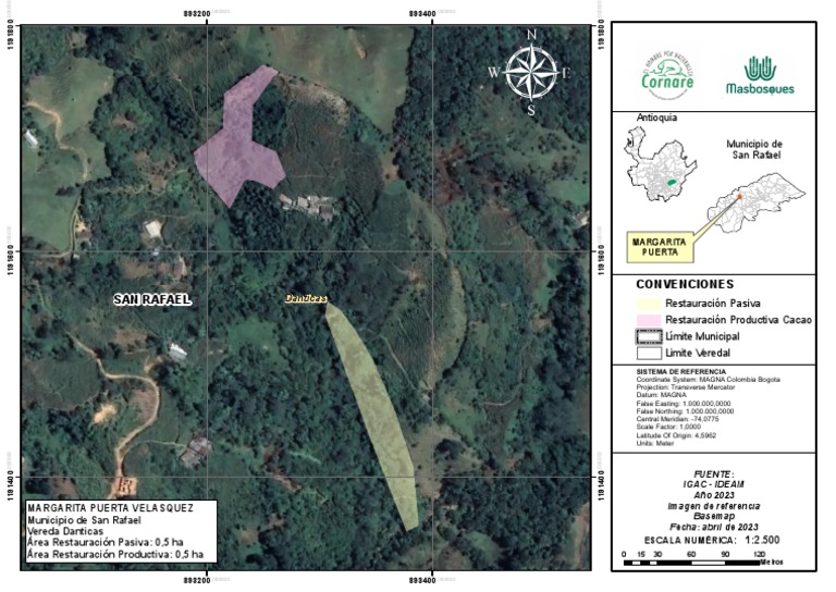 Mapa San Rafael | PDF | Geofísica | Datos geográficos e información