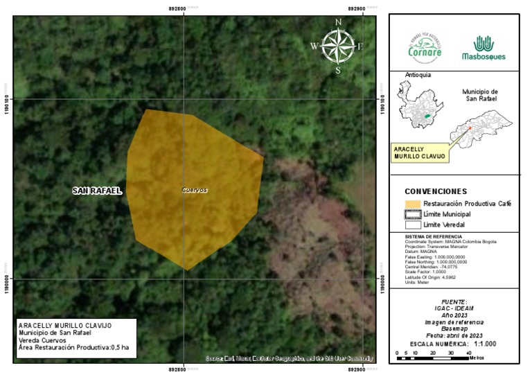 Mapa San Rafael | PDF | Cartografía | Geodesia
