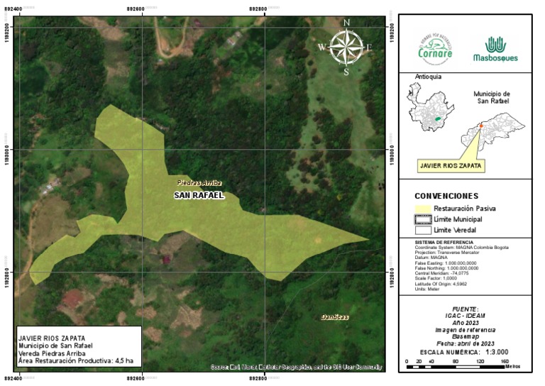 Mapa San Rafael | PDF | Geofísica | Datos geográficos e información
