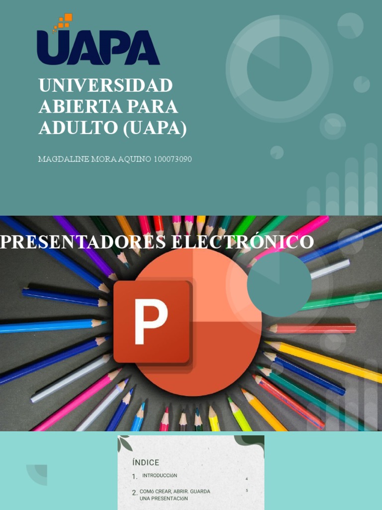 Universidad Abierta para Adulto (Uapa) | PDF | Microsoft PowerPoint ...
