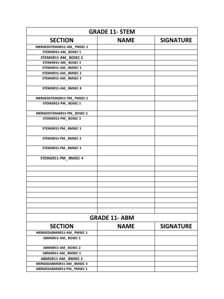Grade 11 Registration Forms | PDF | Technology & Engineering