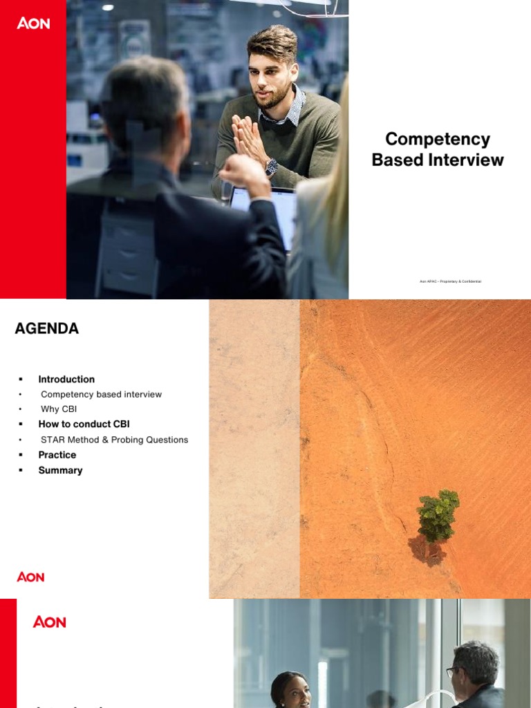 Competencies Based Interview - 2023.07.31 | PDF | Business