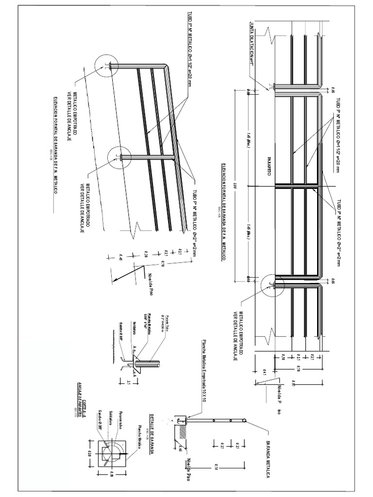 Plano de Barandas | PDF