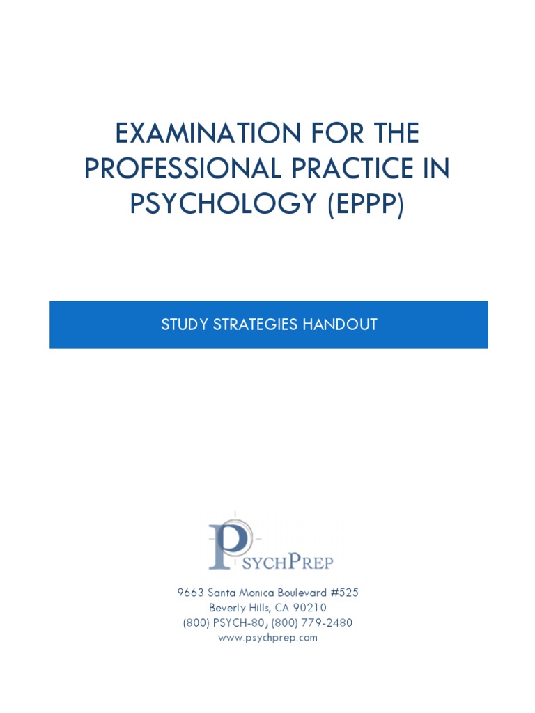 Estrategias de Estudio-PsychPrep | PDF | Thought | Multiple Choice