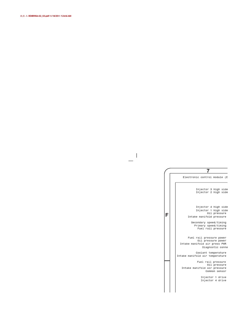 Cat c4 2 | PDF | Fuel Injection | Electrical Connector