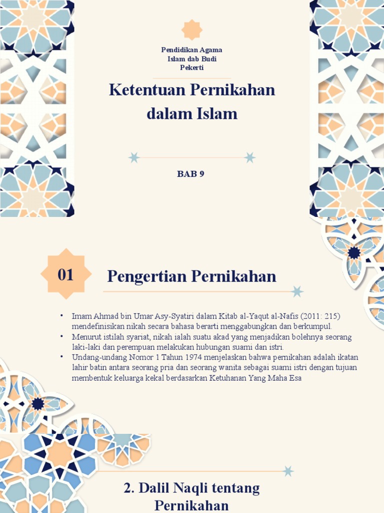 Nayla Putri Denisa - BAB 9 Ketentuan Pernikahan Dalam Islam | PDF