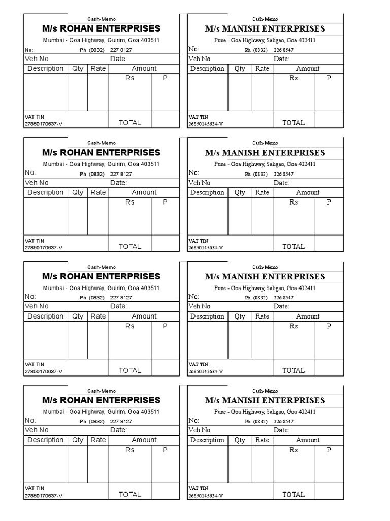 Petrol-Bill-Sample | PDF