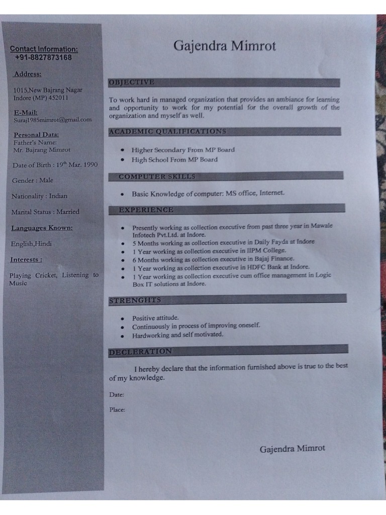 Gajendra Mimrot | PDF