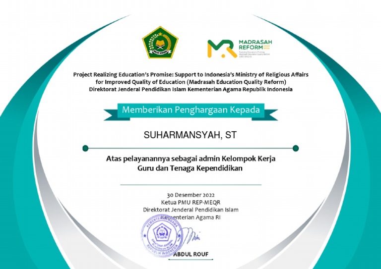 Sertifikat Admin | PDF