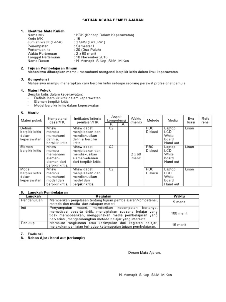 Sap KDK Tahun 2015 | PDF | Karier & Perkembangan | Komputer