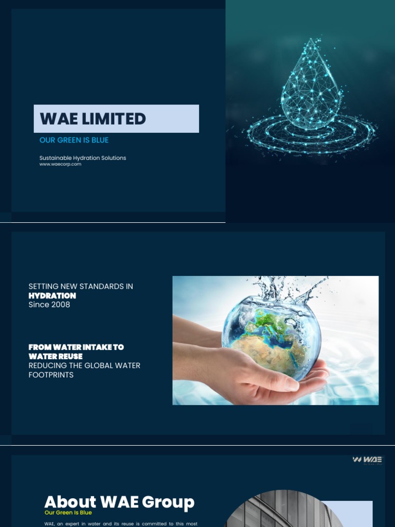 WAE - Company Profile | Download Free PDF | Countertop | Water